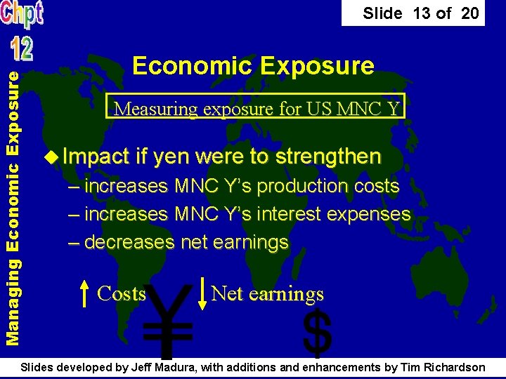 Managing Economic Exposure Slide 1 of 20 Slides