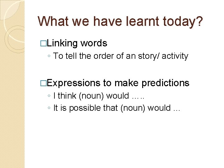 Oliver Twist Chapter 3 What to learn today