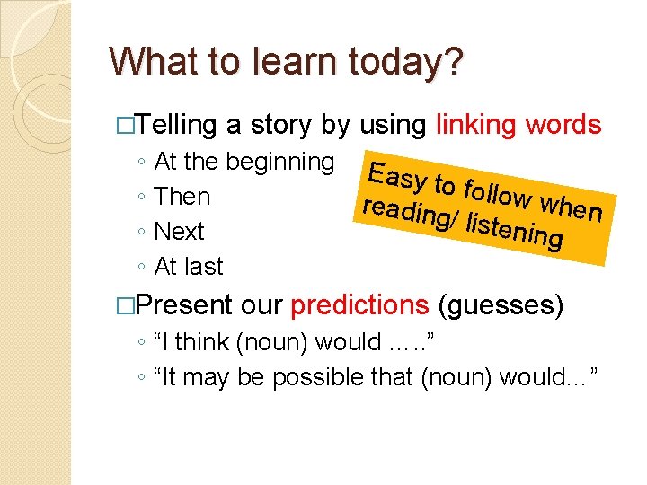 Oliver Twist Chapter 3 What to learn today