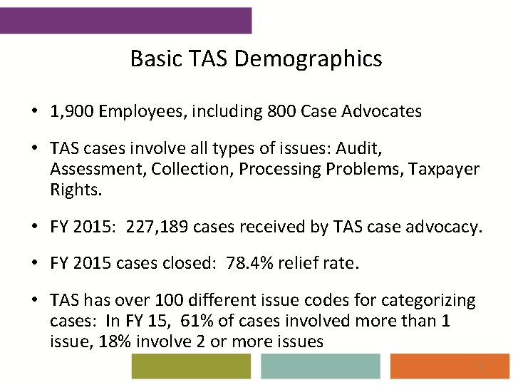 THE ROLE OF TAXPAYER ADVOCATES AND OMBUDS IN
