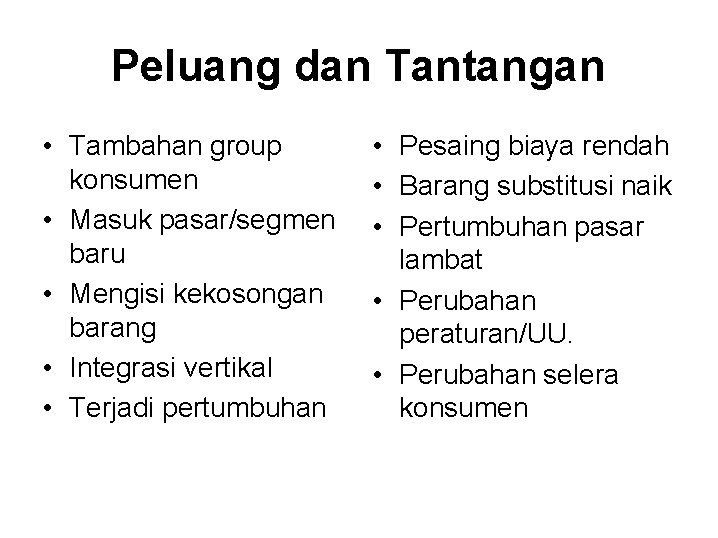 ANALISIS PROFIL PERUSAHAAN ANALISIS SWOT SWOT singkatan dari