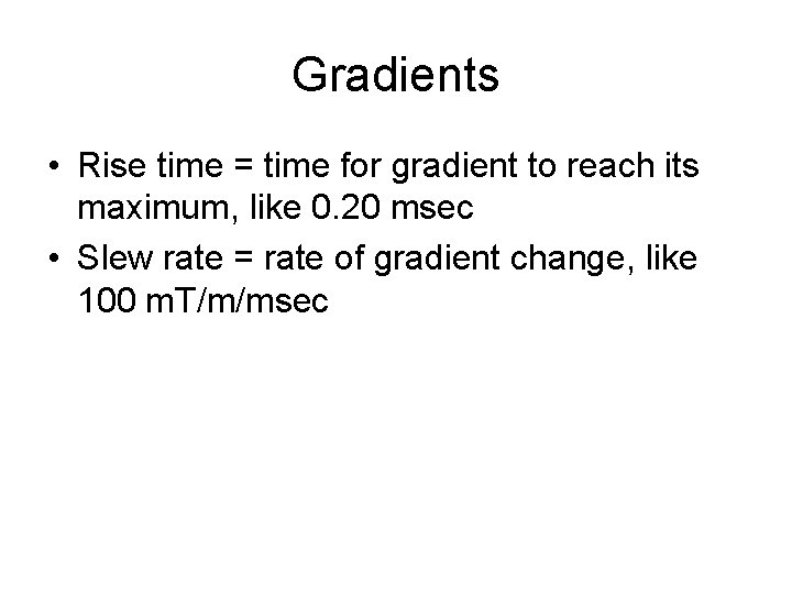Basic MRI I Chapter 2 The Magnet The