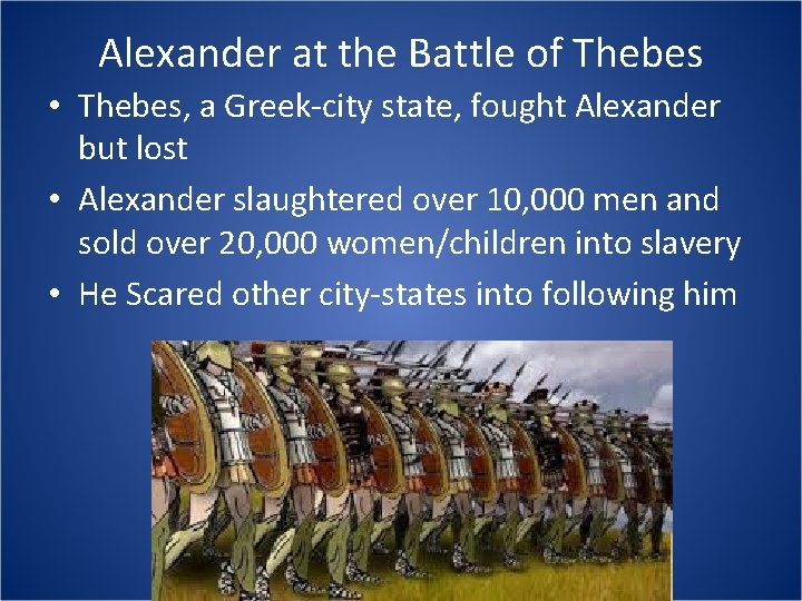 Ch 5 Sec 3 Alexander the Great Objectives