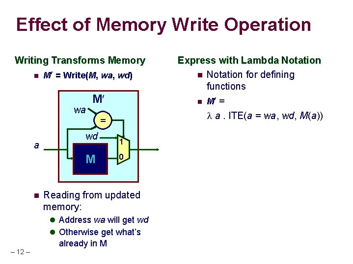 System Modeling and Formal Verification with UCLID Randal