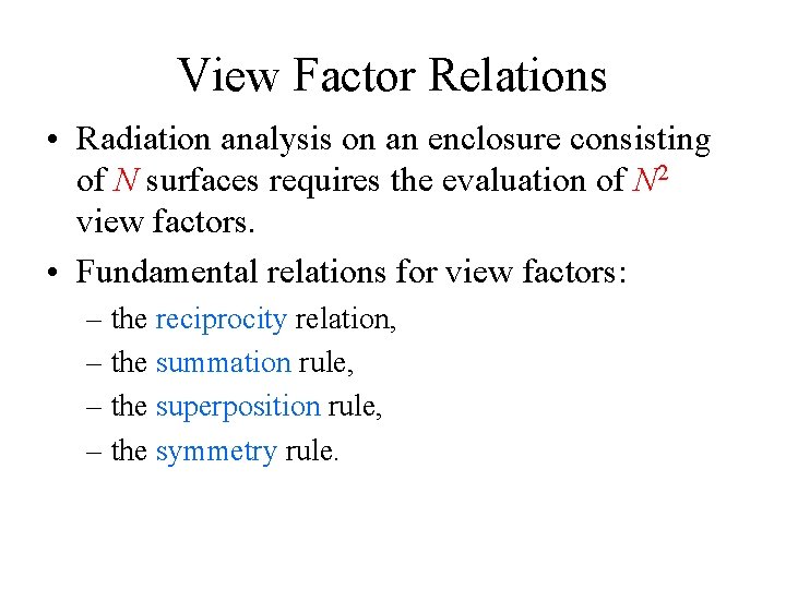 Chapter 13 Radiation Heat Transfer Yoav Peles Department