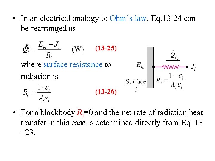 Chapter 13 Radiation Heat Transfer Yoav Peles Department