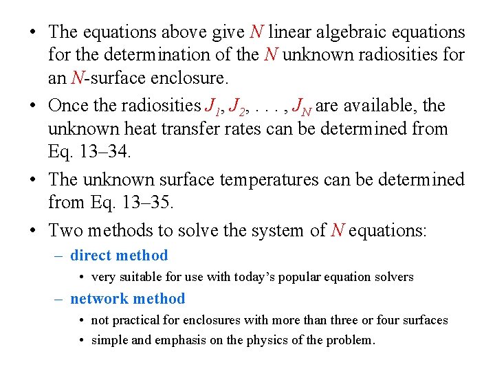 Chapter 13 Radiation Heat Transfer Yoav Peles Department