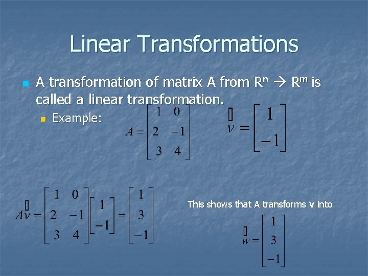 Flash Animation Using Linear Transformations By n Kevin