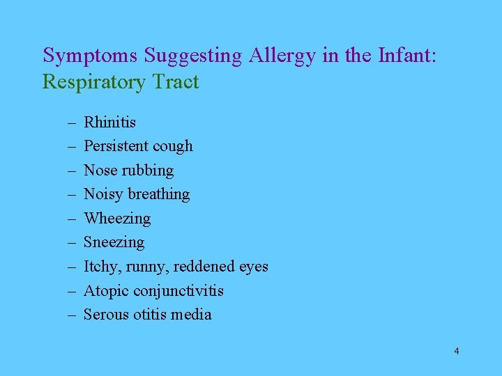 Management of Pediatric Food Allergy Janice M Joneja