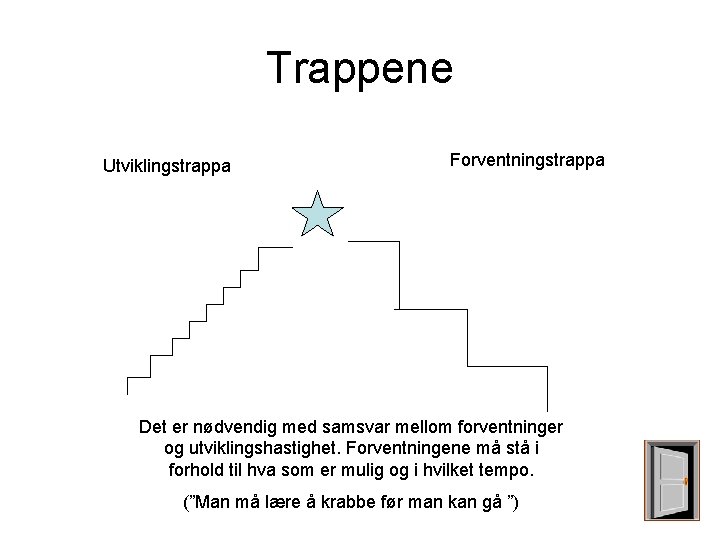 Foreldreskap er mangesidig arbeid Trening i Foreldre Ferdigheter