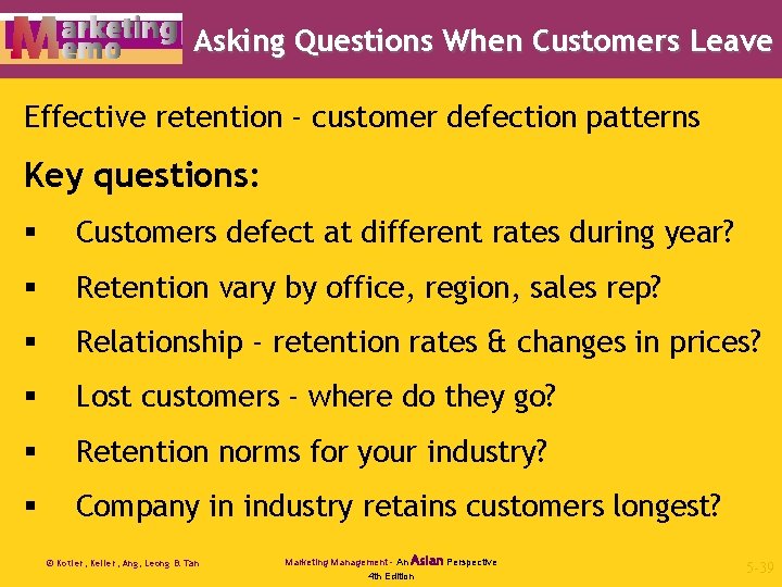 PART 3 CONNECTING WITH CUSTOMERS Kotler Keller Ang