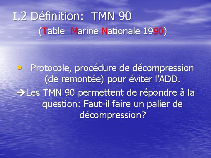 Prsentation des Tables MN 90 COURS Niveau I