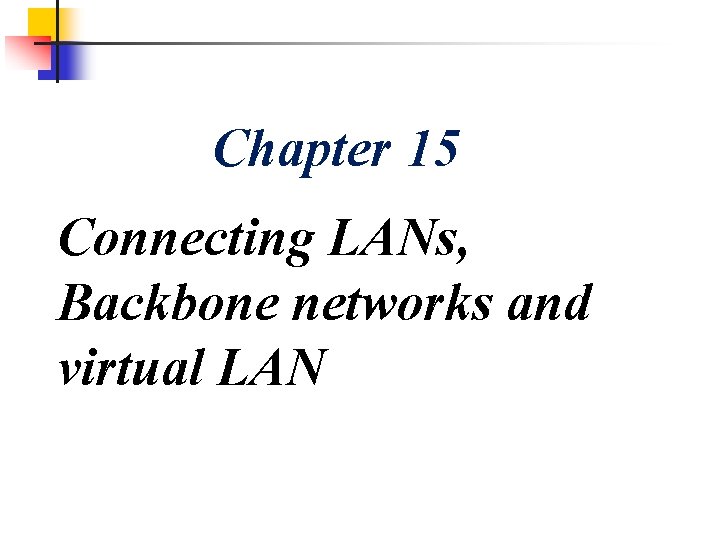 10 Part III Datalink Layer Copyright The Mc
