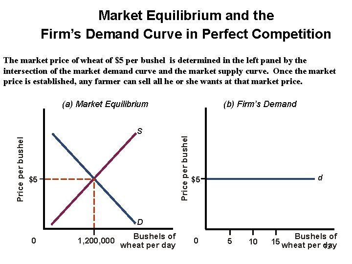 Market Structure and Pricing Perfect Competition 1 Firm