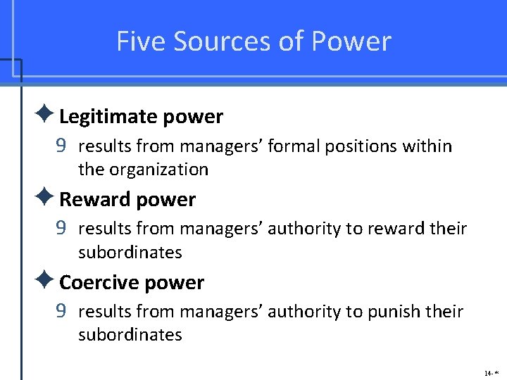 Power Influence Leadership From Becoming a Manager to
