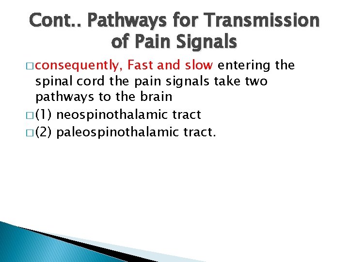 Physiology of Pain Dr Abdulrahman Alhowikan Collage of
