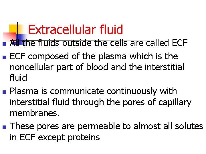 Water Sodium and Potassium Bioc 416 Lect 3