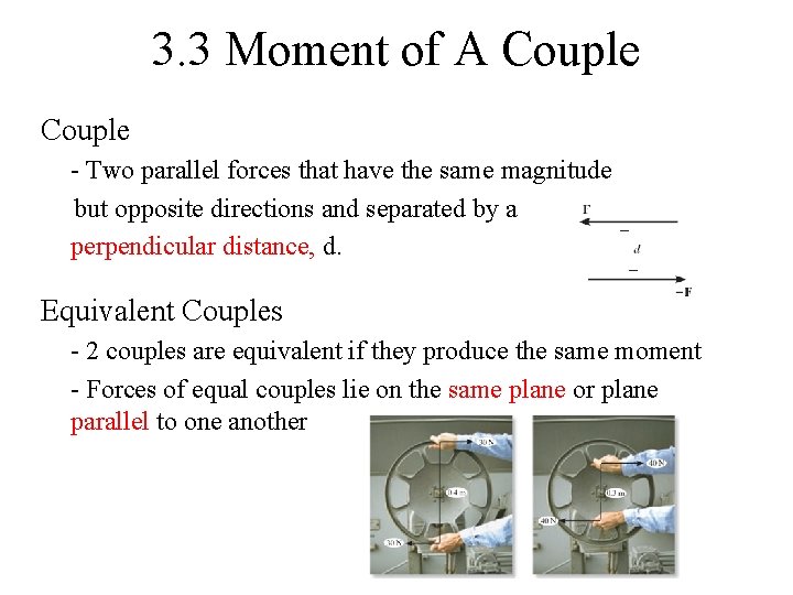 STATICS AND DYNAMICS PDT 1013 CHAPTER 3 BASIC