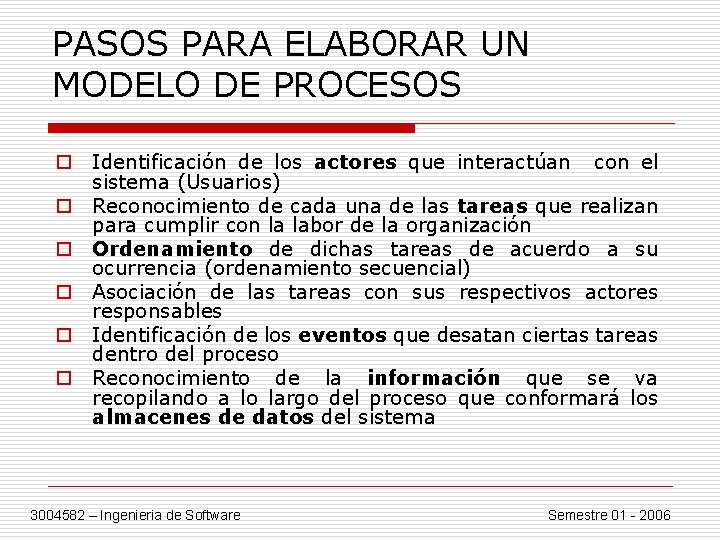 Ingeniera de Software Clase 6 Diagrama de Contexto
