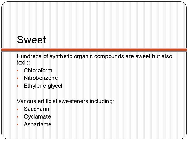 Taste Smell and the Other Senses Sheryl Hoffmann