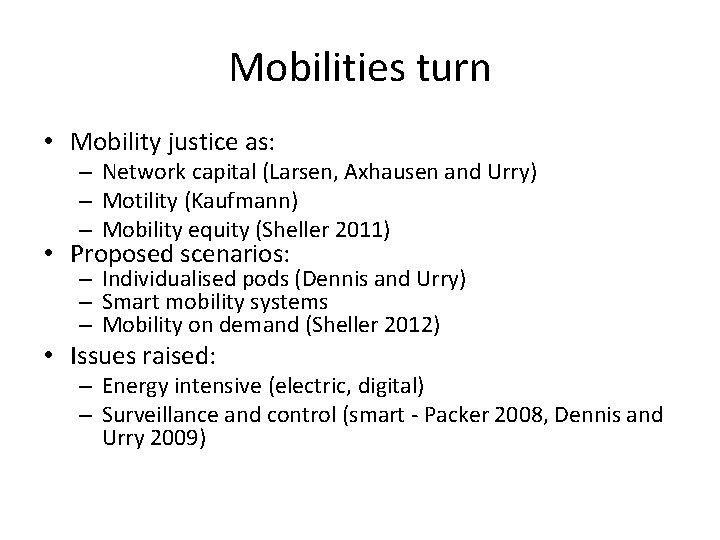 From automobility to autonomobility A sketch of a