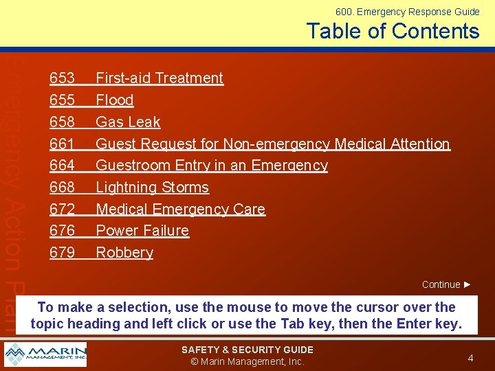 Emergency Action Plan Safety Security Emergency Procedures Guide