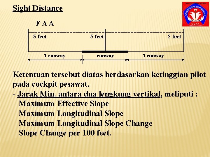 LESSON 5 LAPANGAN TERBANG Materi Perencanaan Lapangan Terbang