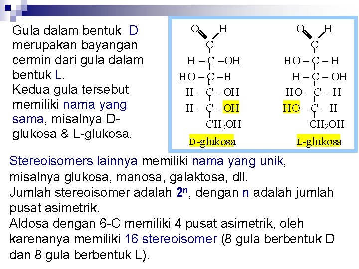 KARBOHIDRAT Reaksi monosakarida Ikatan glikosida Fungsi karbohidrat ...