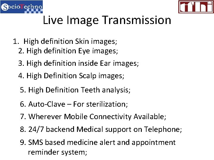 SATELLITE VSAT BASED MOBILE TELE HEALTH HOSPITAL Telemedicine