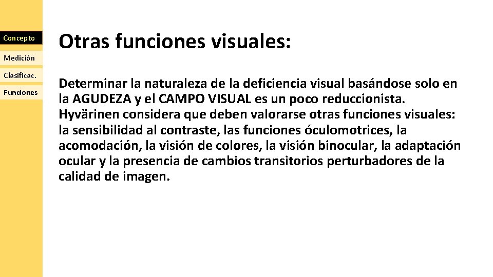 Tema 2 Diversidad funcional visual Profesora Marta Beranuy