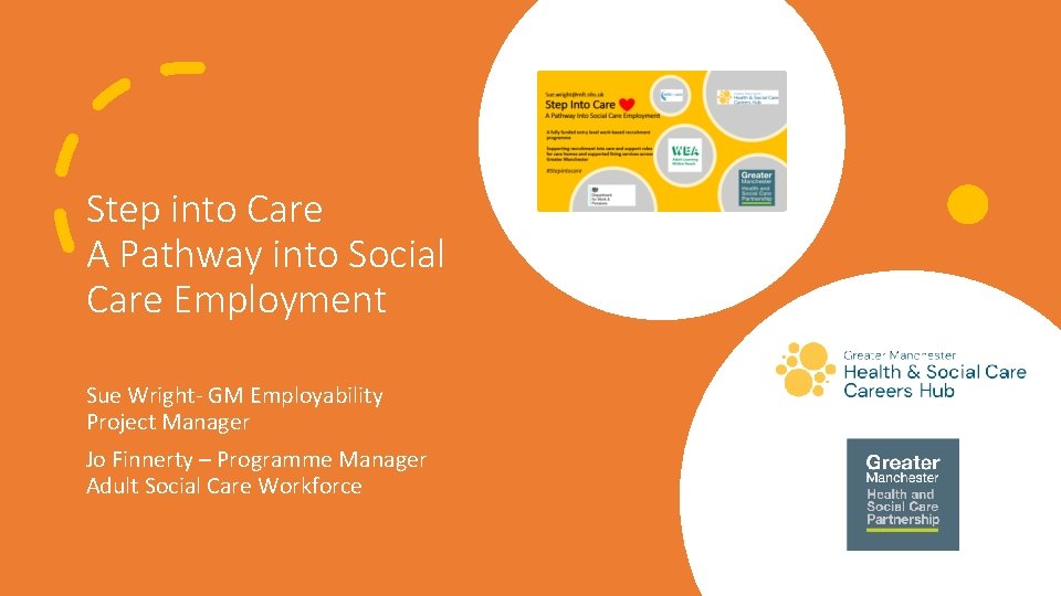 Step into Care A Pathway into Social Care