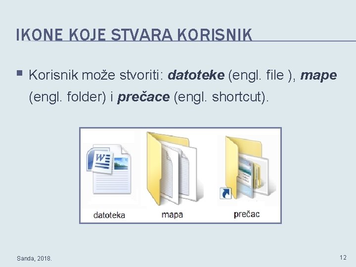 MICROSOFT WINDOWS Temeljni pojmovi uvod OPERACIJSKI SUSTAV WINDOWS