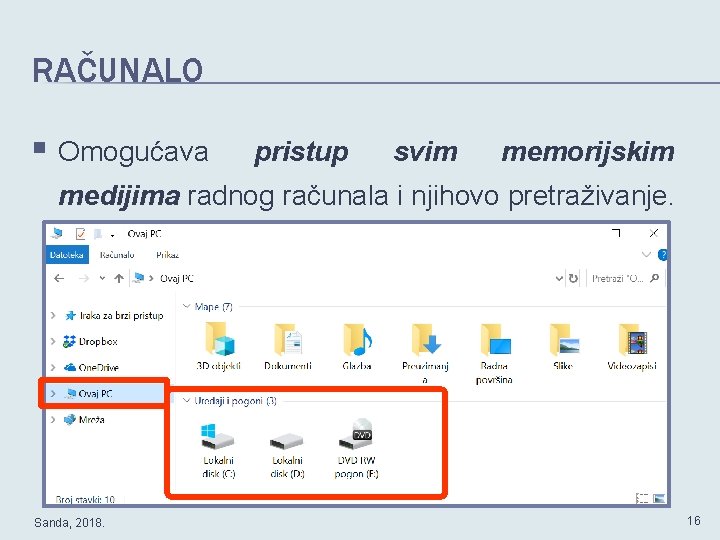 MICROSOFT WINDOWS Temeljni pojmovi uvod OPERACIJSKI SUSTAV WINDOWS