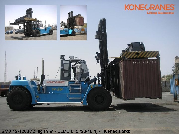 Lift Trucks for Ports Terminals Industries Handling of