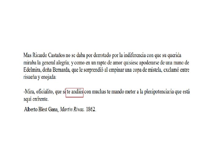 Voseo Casos en chile As hablamos los chilenos