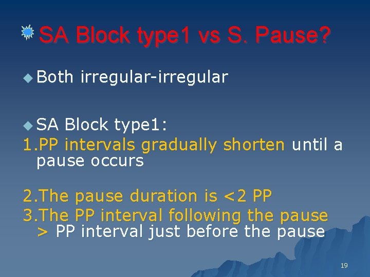 1 Conduction Disturbances 2 SINUS BRADYCARDIA SINUS TACHYCARDIA