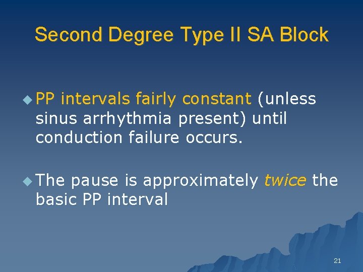 1 Conduction Disturbances 2 SINUS BRADYCARDIA SINUS TACHYCARDIA
