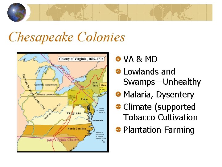 American Colonies Regionalism Regionalism 1 a consciousness of