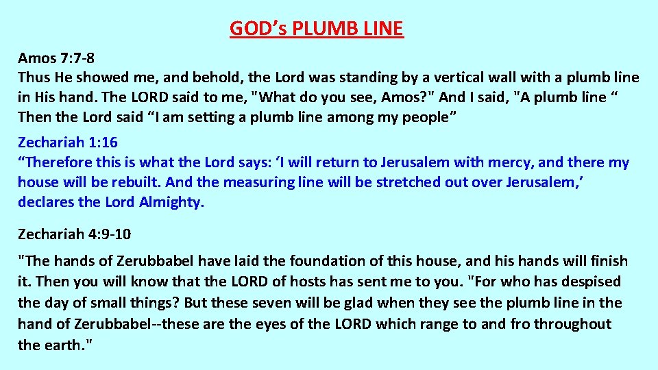 ALIGNING OURSELVES TO THE PURPOSES OF GOD GODs