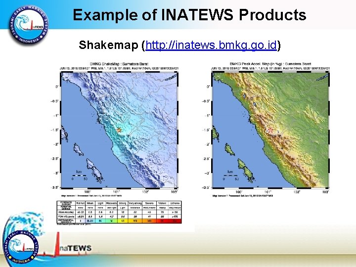 SEISMIC MONITORING FOR INDONESIA TSUNAMI EARLY WARNING SYSTEM