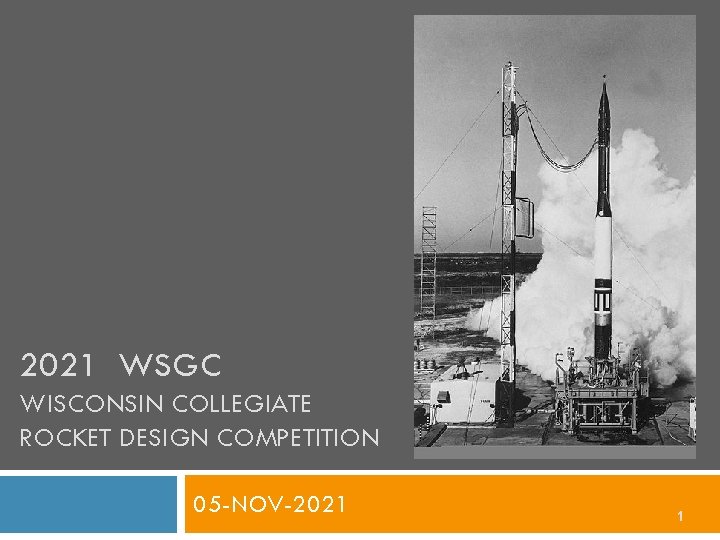 2021 WSGC WISCONSIN COLLEGIATE ROCKET DESIGN COMPETITION 05