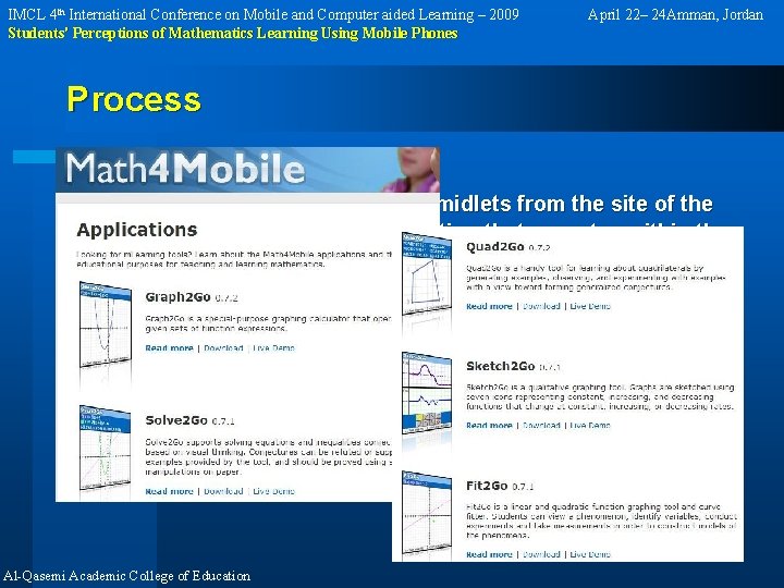 Students Perceptions of Mathematics Learning Using Mobile Phones