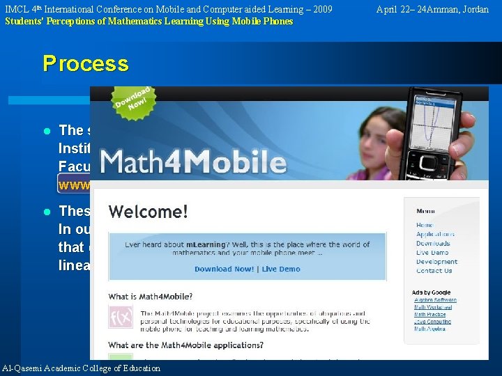 Students Perceptions of Mathematics Learning Using Mobile Phones