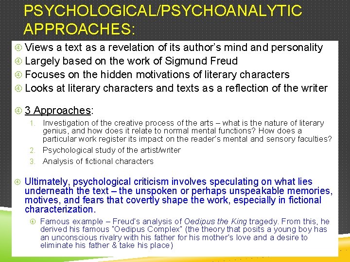 LORD OF THE FLIES AND LITERARY THEORY INTRODUCTION