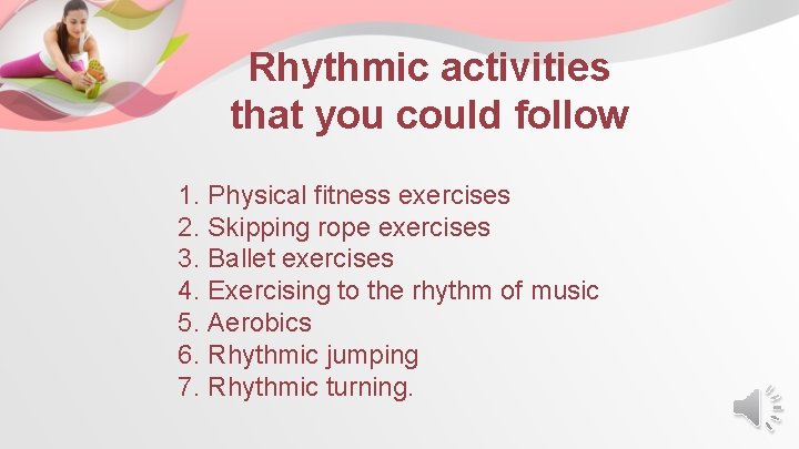 HEALTH AND PHYSICAL EDUCATION Grade 6 Rhythm and