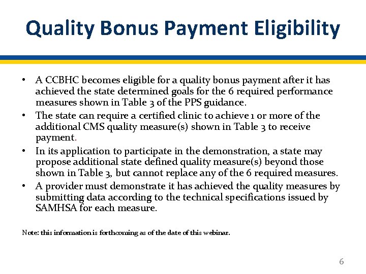 CCBHC Prospective Payment System PPS Technical Assistance TA