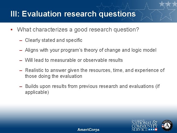 Writing an Evaluation Plan Dr Andrea Robles CNCS