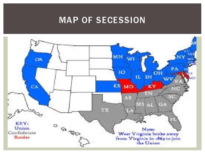 LINCOLN AND THE 1860 ELECTION Presented by Skylar