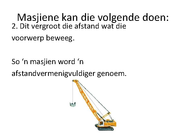 Meganiese stelsels en beheer Ons verig werk wanneer