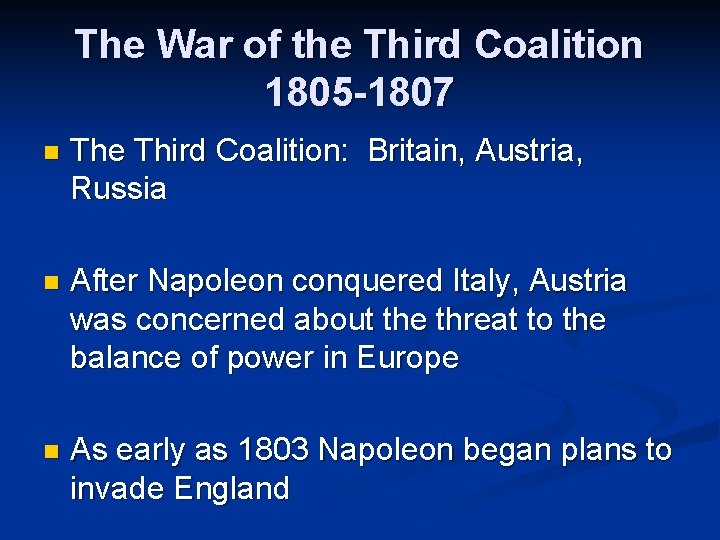 Chapter 21 Part 7 The French Revolution Napoleon